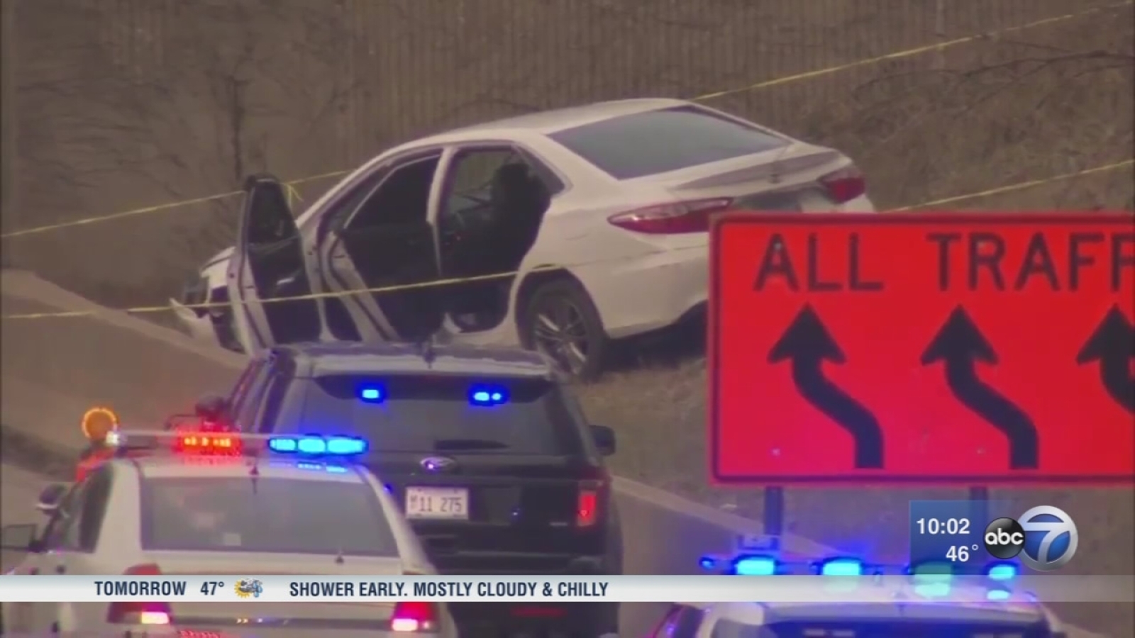 4 arrested after high speed chase, crash; may be linked to Oak Brook ...