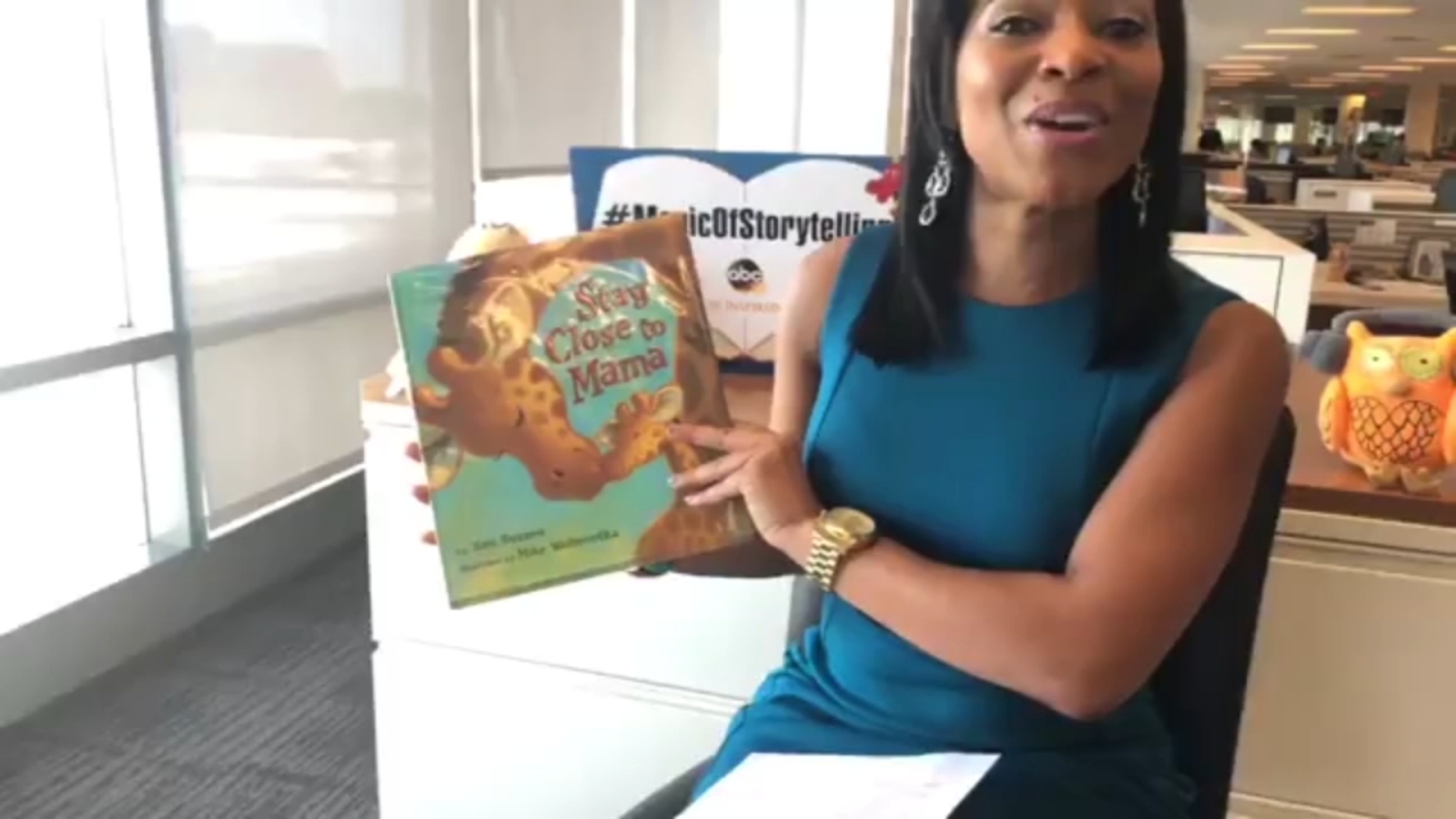 Magic of Storytelling: Shari Williams reads Stay Close to Mama - 6abc ...