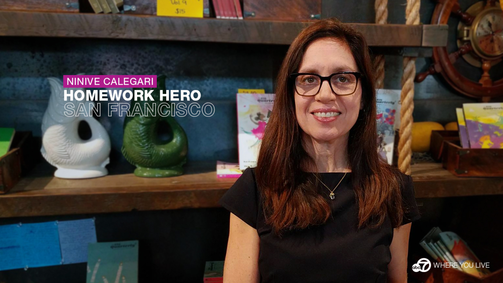 Homework Hero: Ninive Calegari honored as an ABC7 Star - ABC7 San Francisco