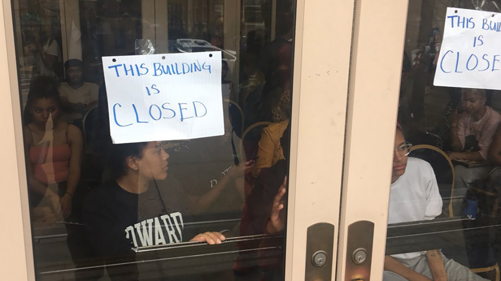 Howard University students take over administration building amid ...
