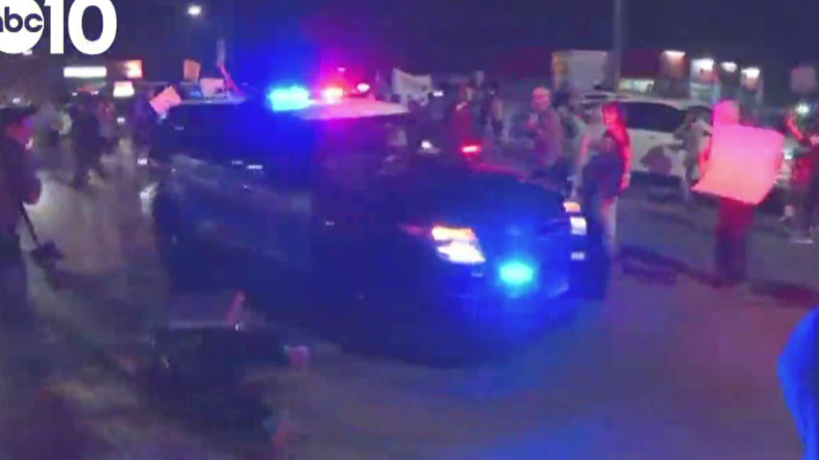 Person at Stephon Clark protest in Sacramento hit by deputy vehicle ...