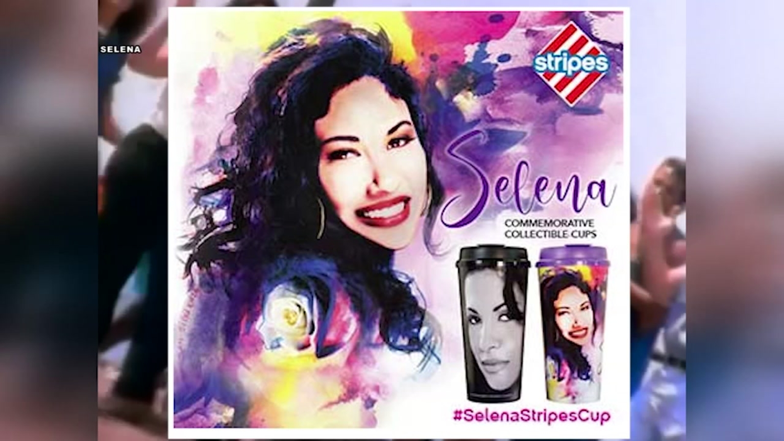 Stripes stores selling commemorative Selena-themed cups again - ABC13 ...