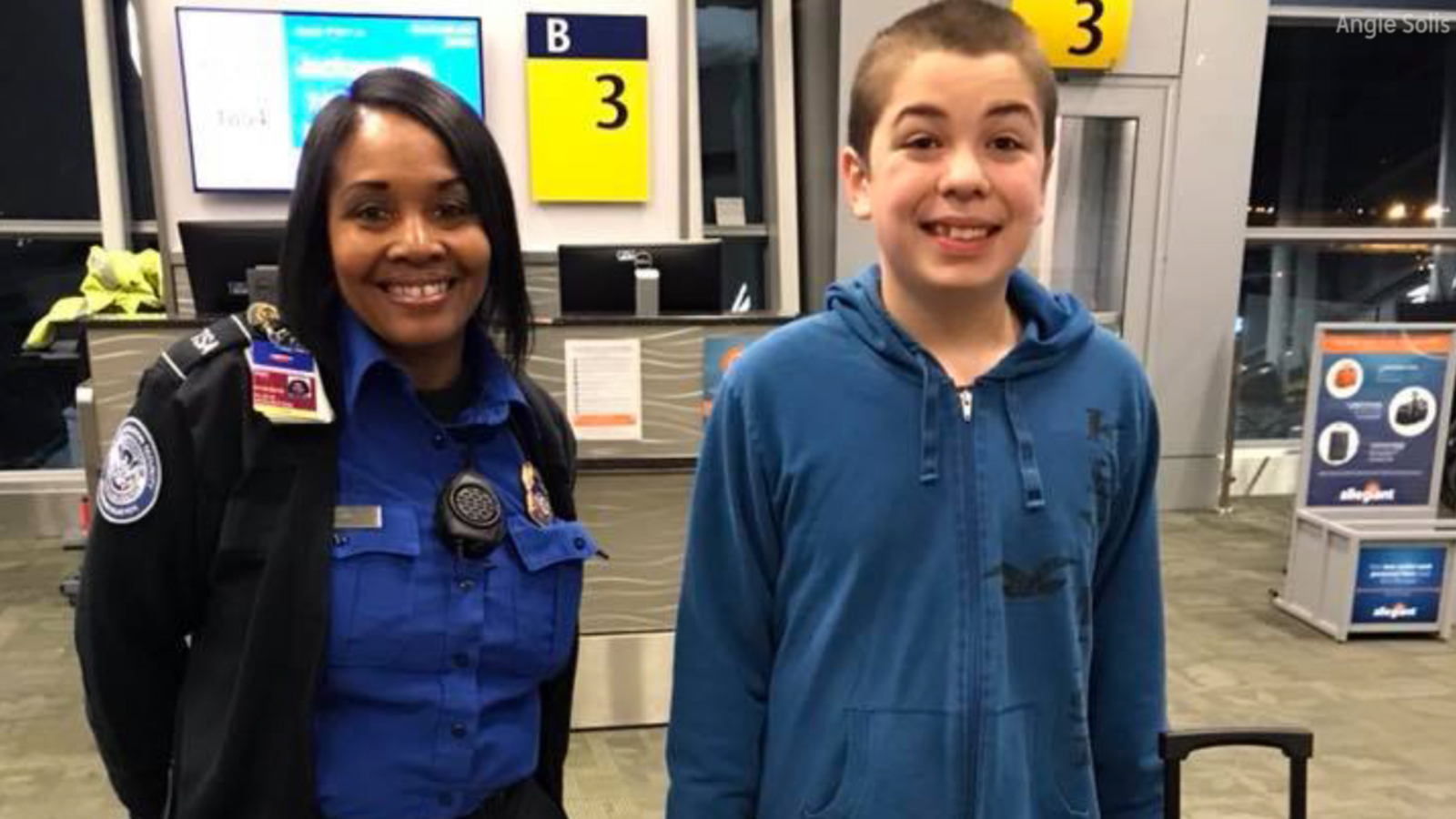 Woman praises TSA for helping son with autism on first flight - ABC7 ...