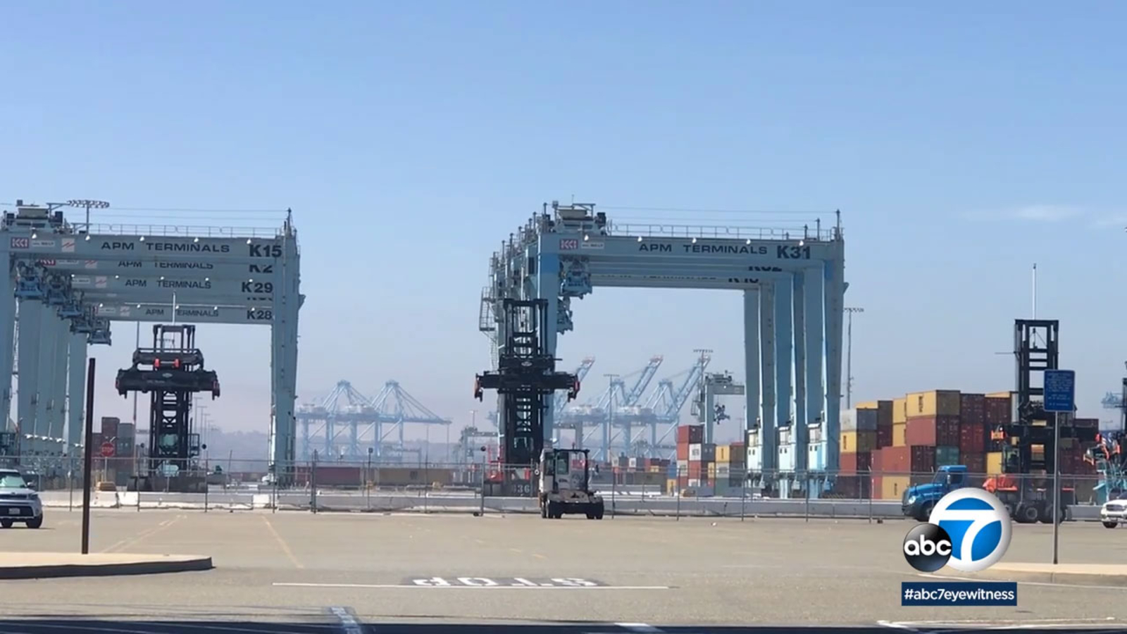 Port of LA to get new container staging facility - ABC7 Los Angeles