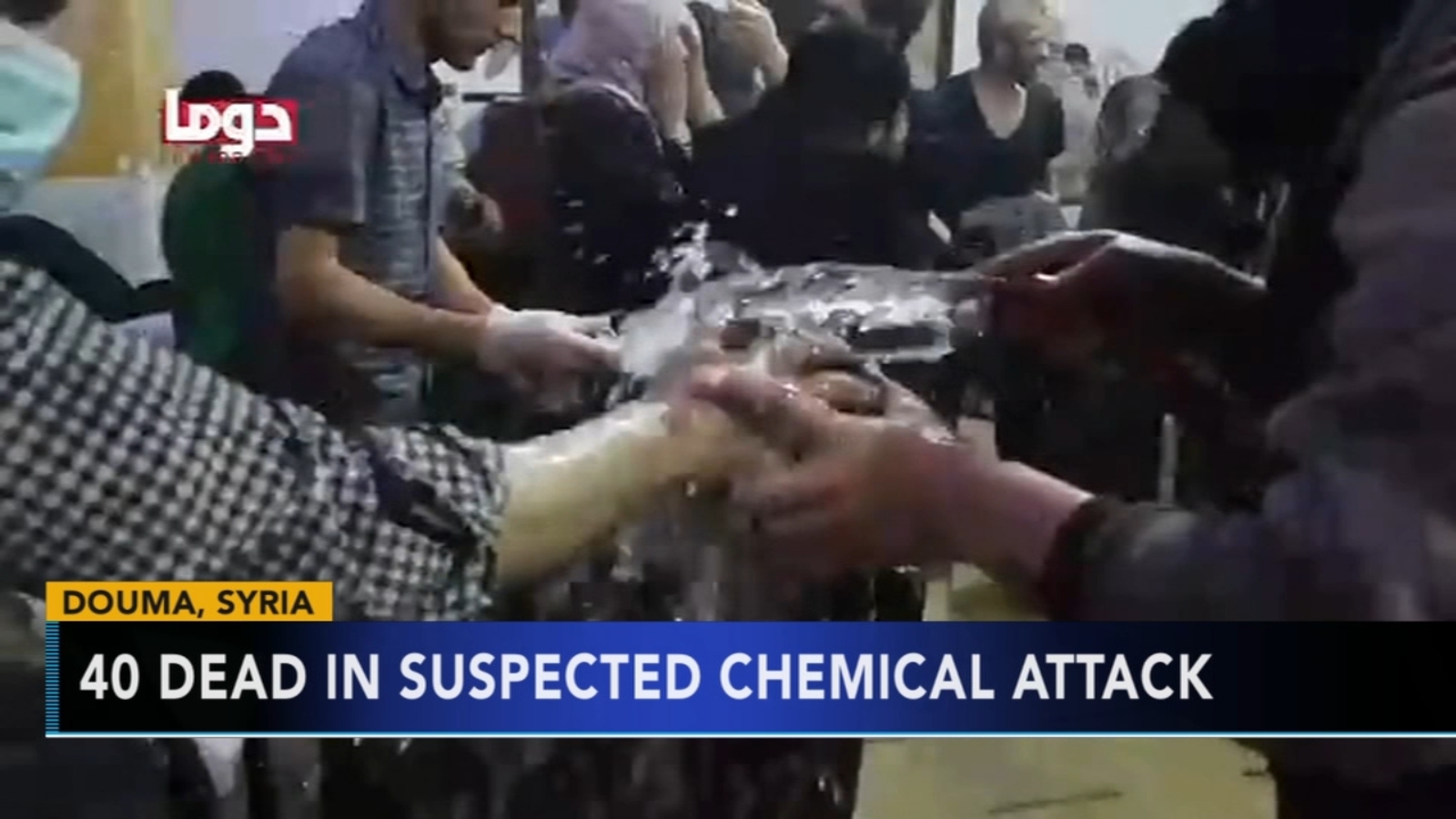 Syrian rescuers, medics say gas attack near capital kills 40 - 6abc ...