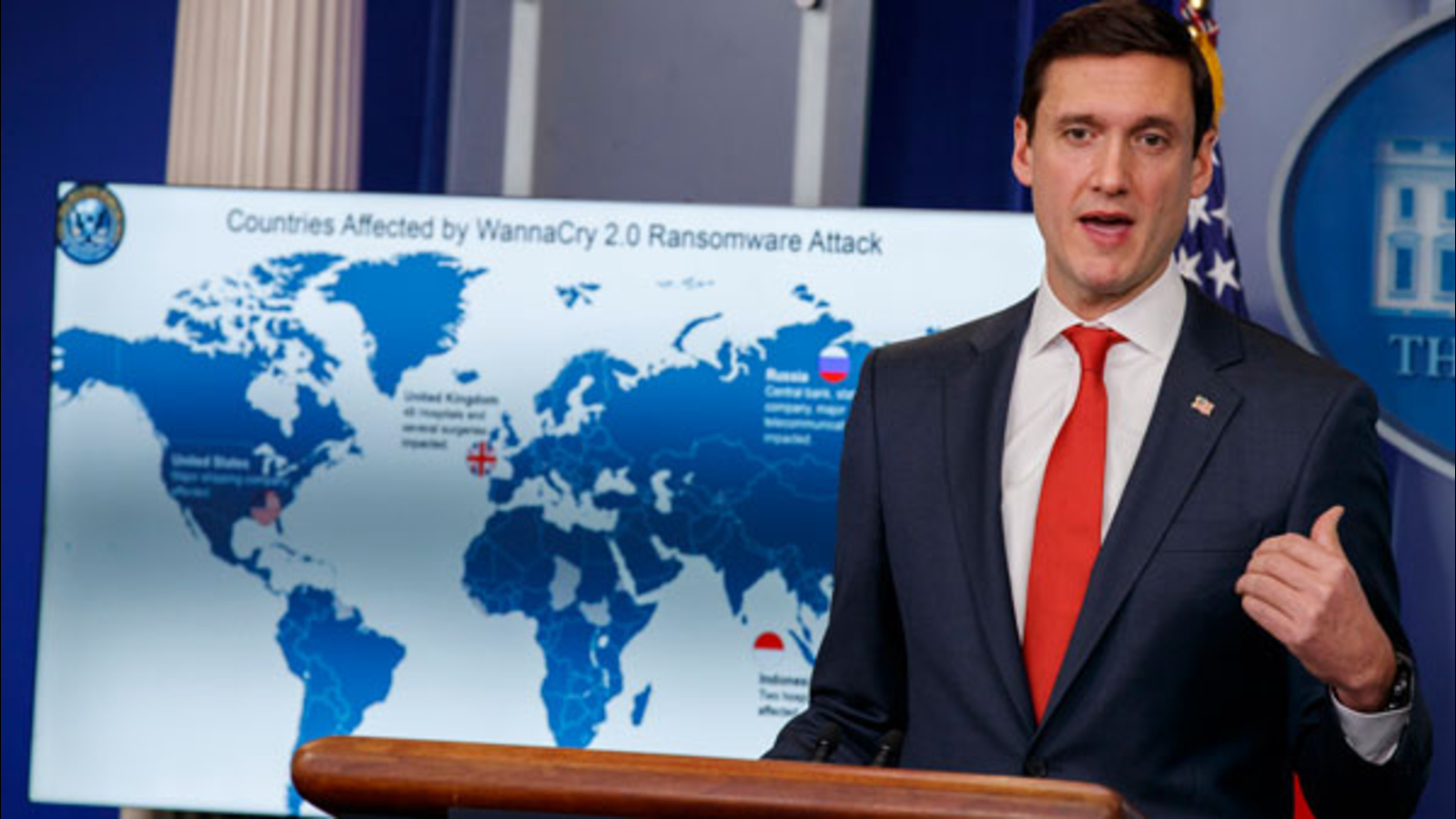 President Donald Trump's homeland security adviser Thomas Bossert is ...