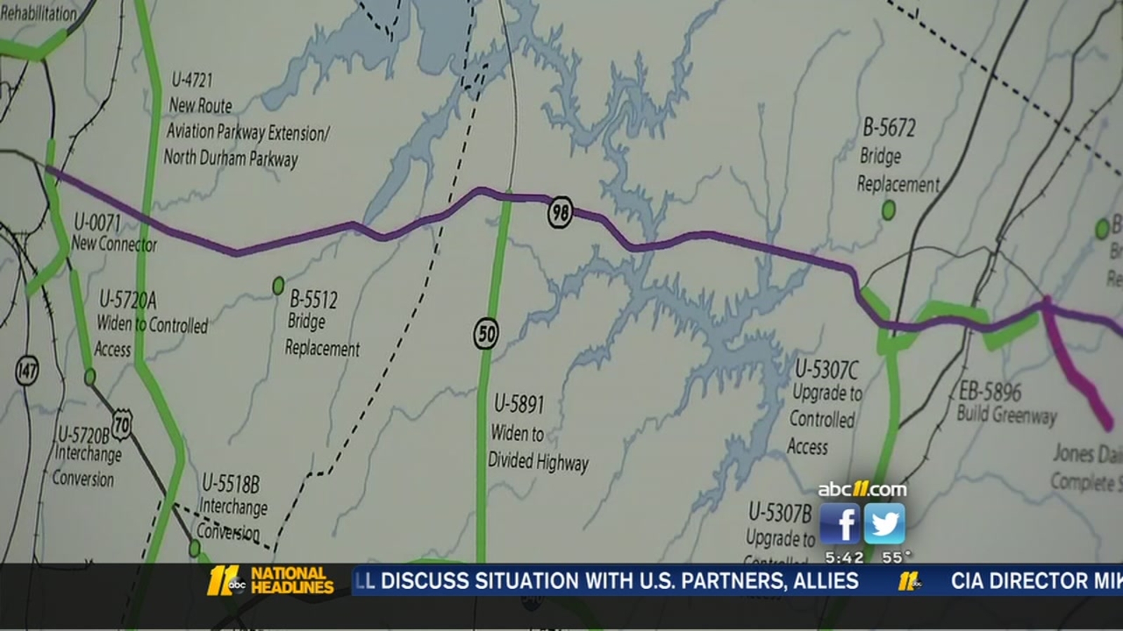 Wake County residents get first look at NC-98 Corridor improvements ...