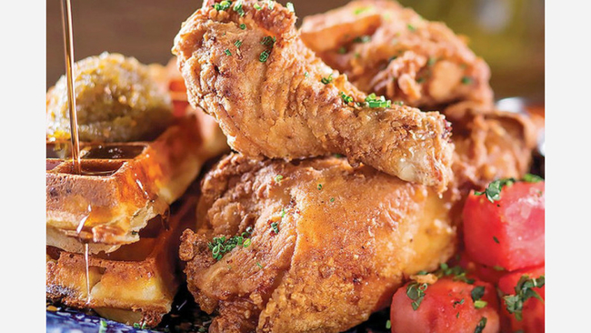 yardbird chicken and waffles