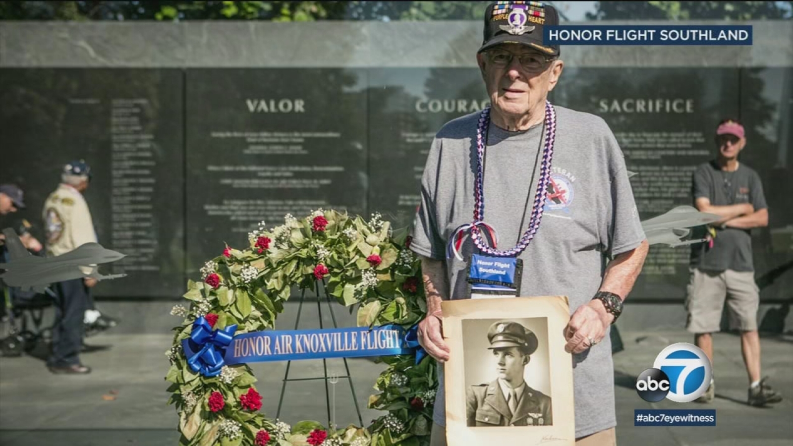WWII veterans fly from LAX to DC for 'once-in-a-lifetime' Honor Flight ...