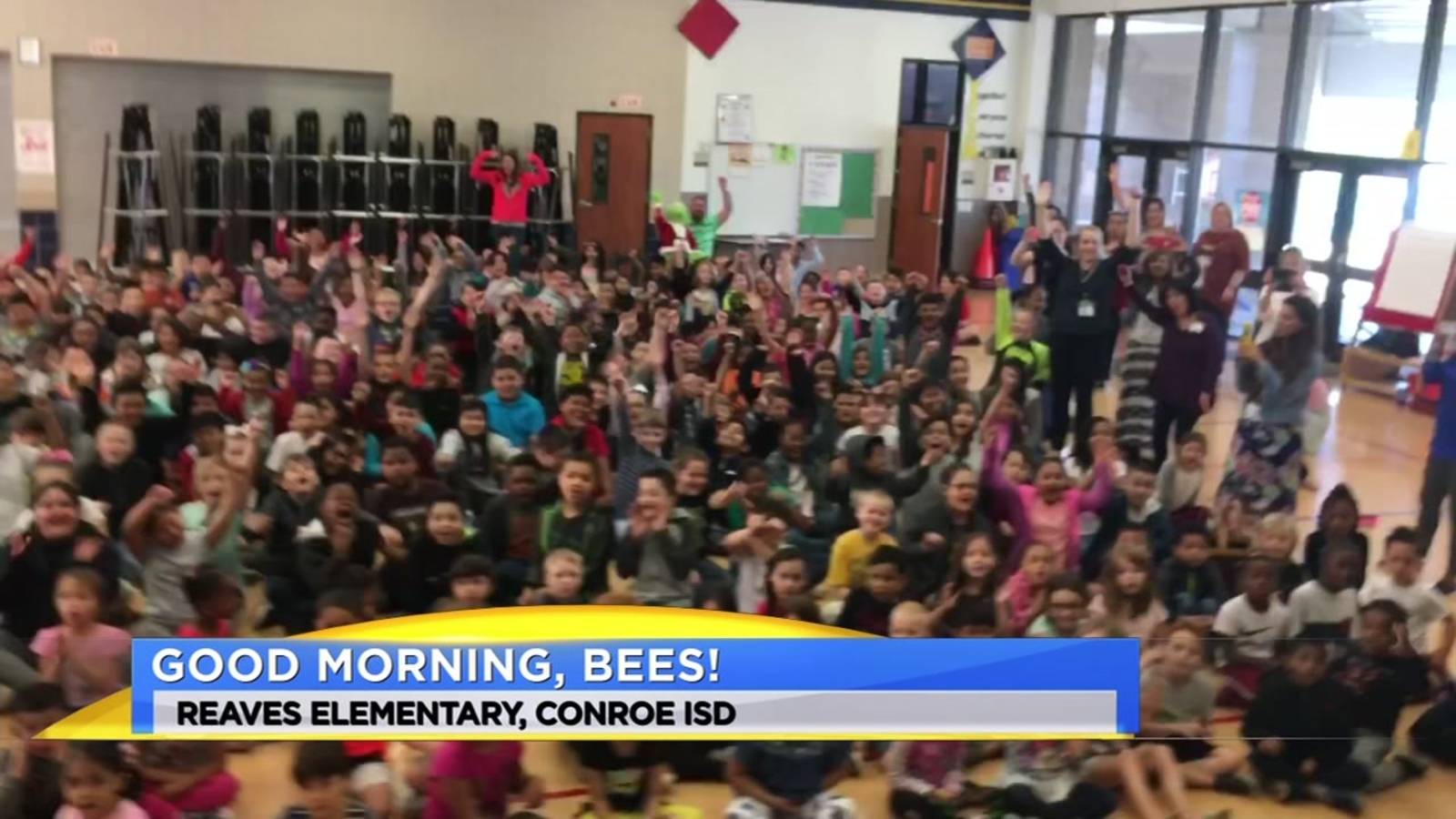 Meteorologist Travis Herzog visits the Reaves Bees of Conroe - ABC13 ...