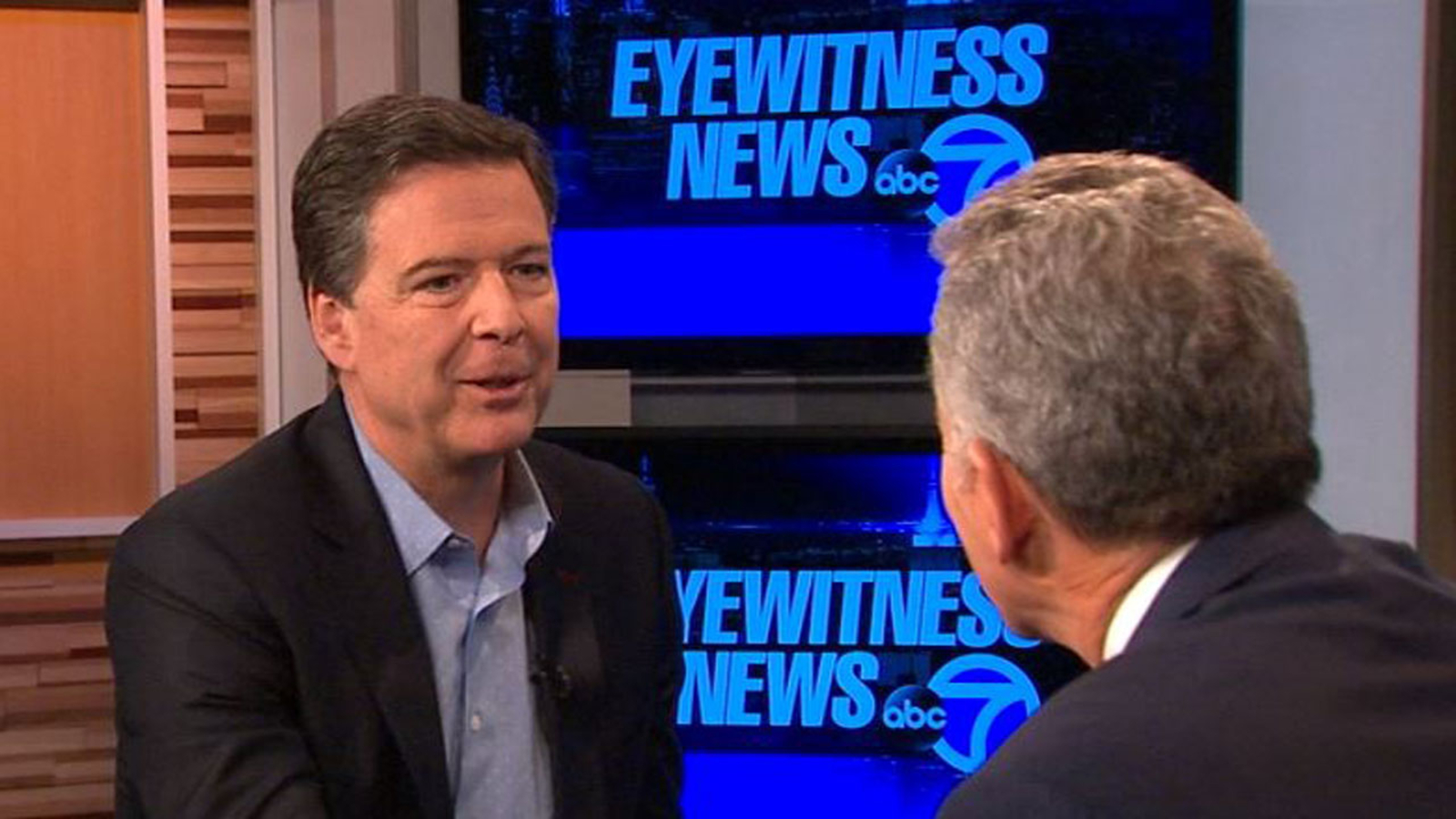 Former FBI Director James Comey talks 'Higher Loyalty' with Eyewitness ...