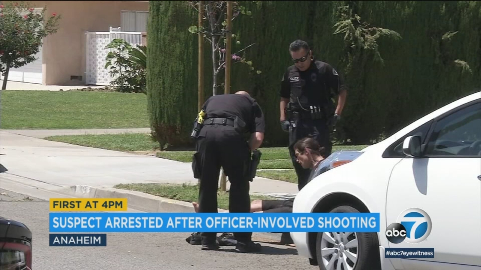 Suspect in custody after officer-involved shooting, search in Anaheim ...
