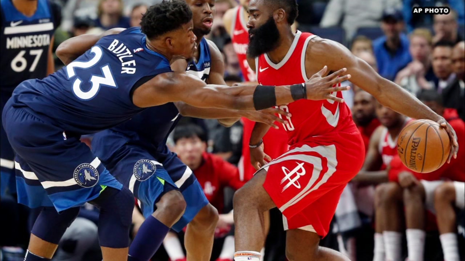 Rockets fall to Timberwolves 121-105 in Game 3; Lead series 2-1 - ABC13 ...