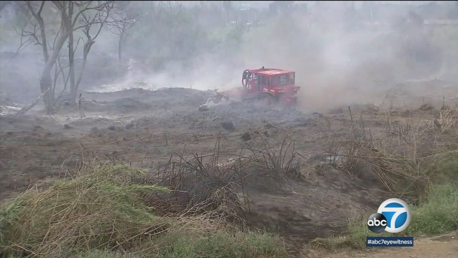 Montebello brush fire 40 percent contained after burning at least 21 ...