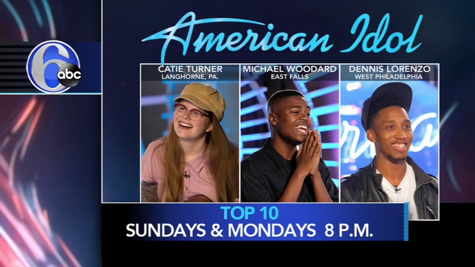 3 Philadelphia singers make American Idol Top 10 - 6abc Philadelphia