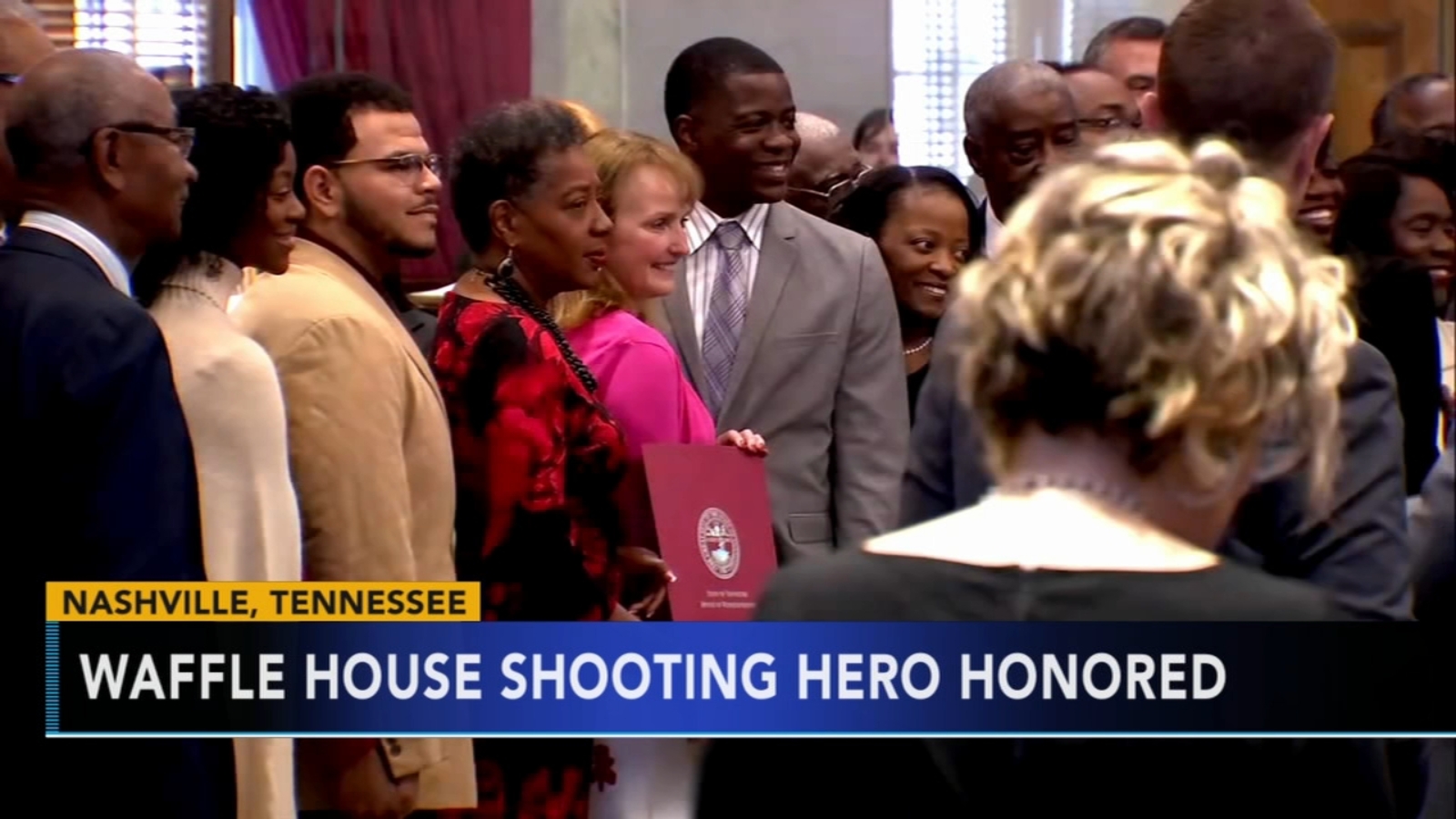 Lawmakers honor man hailed as hero in Waffle House attack - 6abc ...