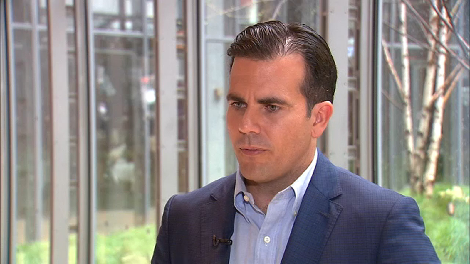 Puerto Rican Governor Ricardo Rossello in New York, urges voter turnout ...