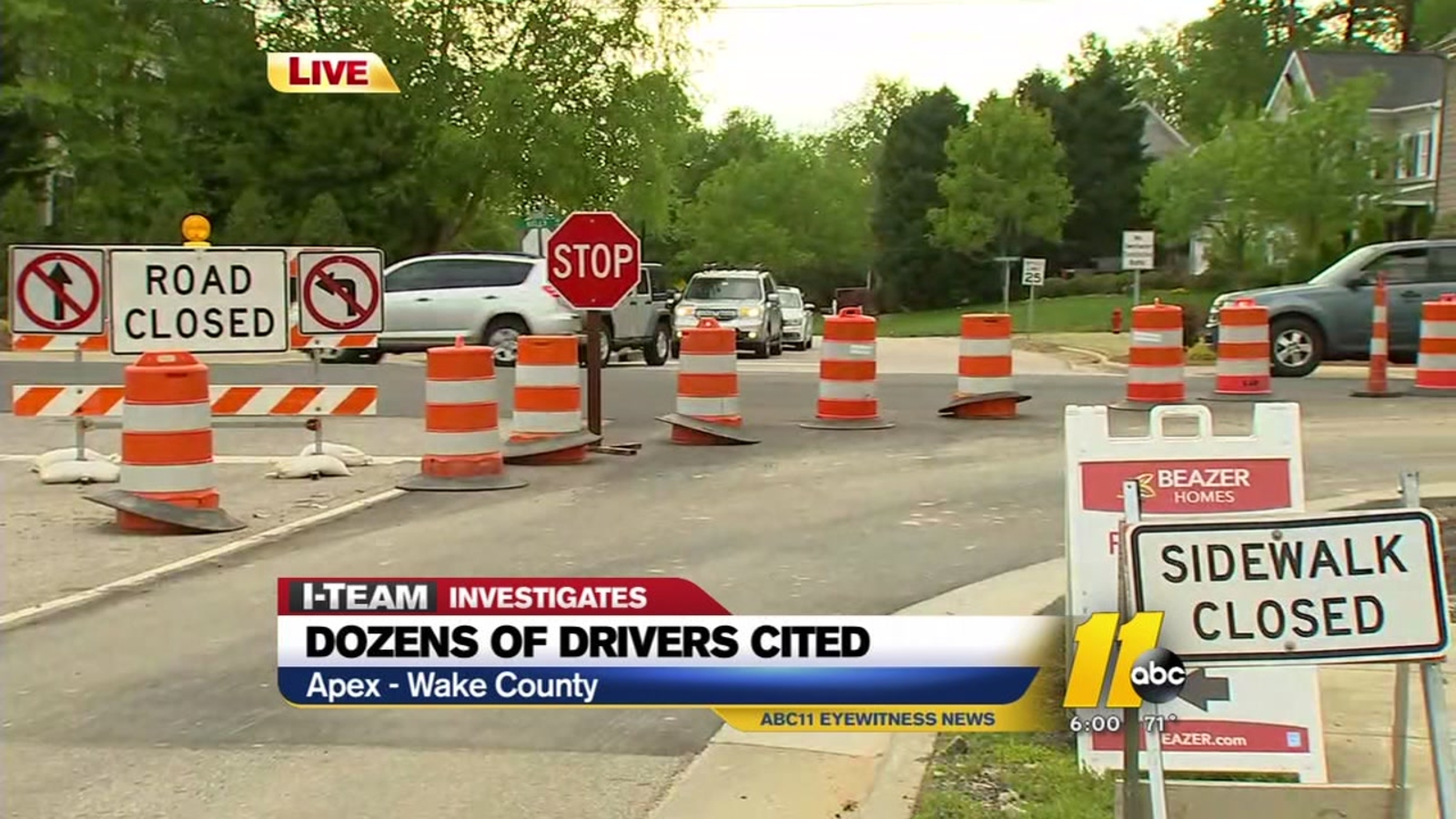 Apex Police issue 154 tickets in three weeks at dangerous intersection ...