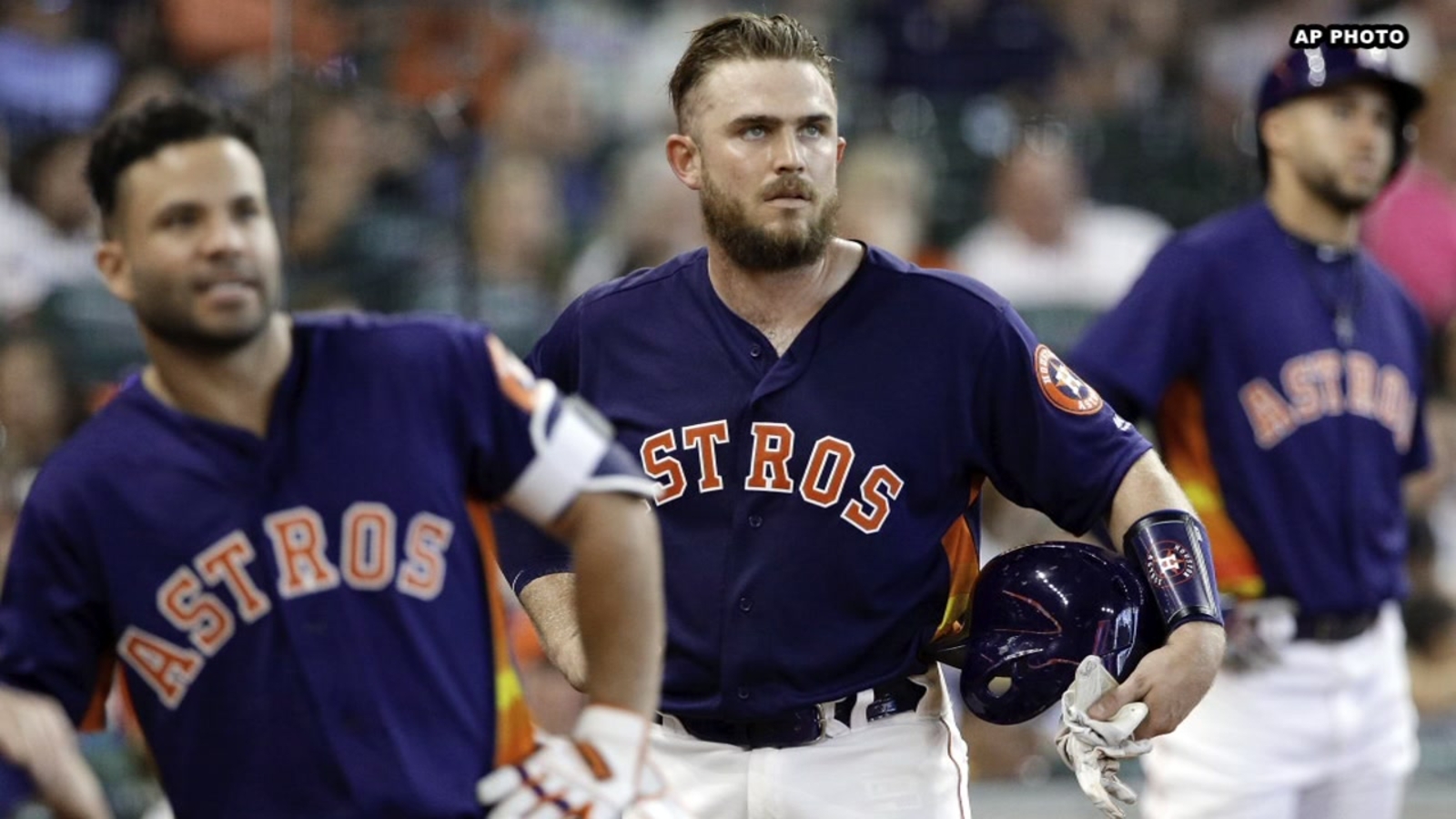 Cole strikes out 12, Astros capitalize on errors to beat A's - ABC13 ...