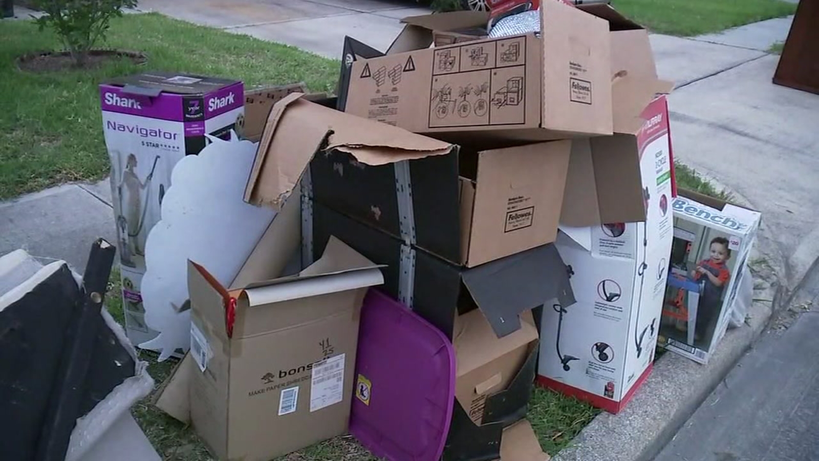 Massive piles of trash plague neighborhoods across Houston eight months ...