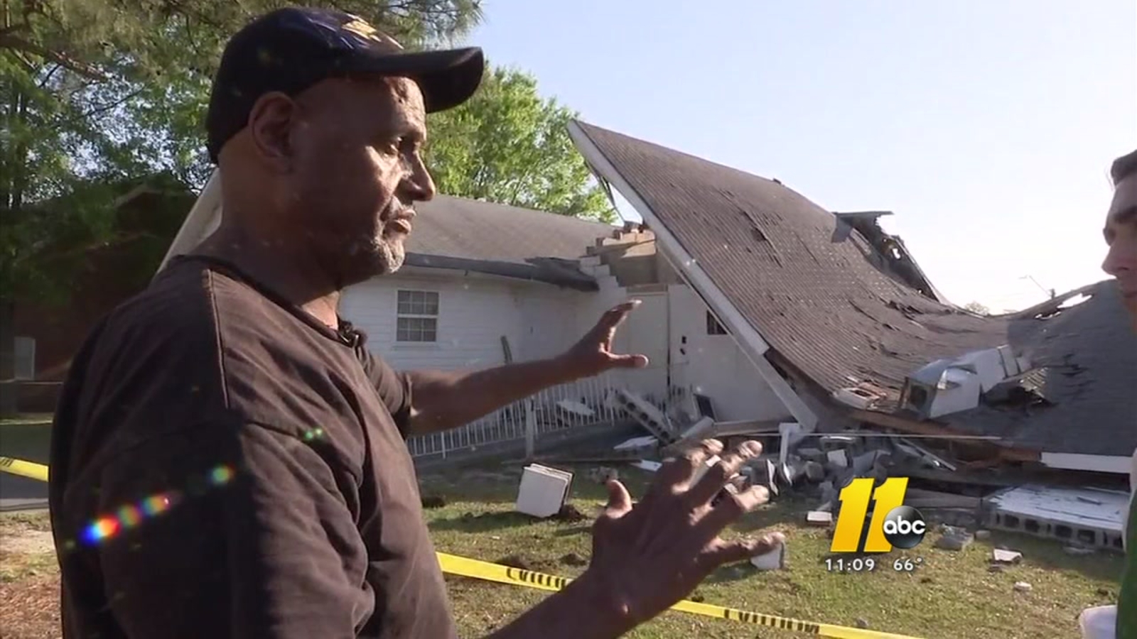 Angier church suffers major damage when roof collapses - ABC11 Raleigh ...