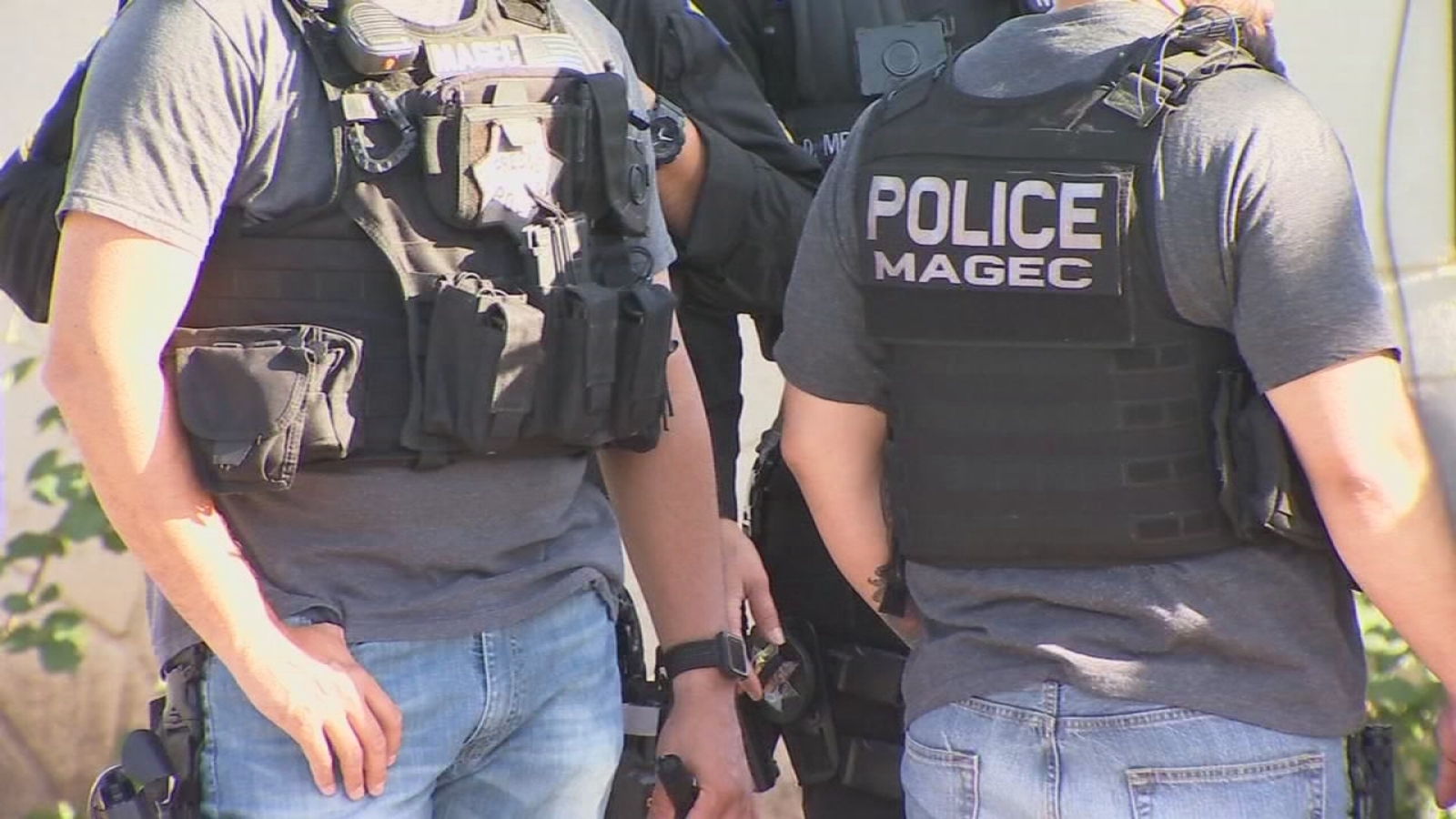 Gang members arrested after pointing gun towards another car in ...
