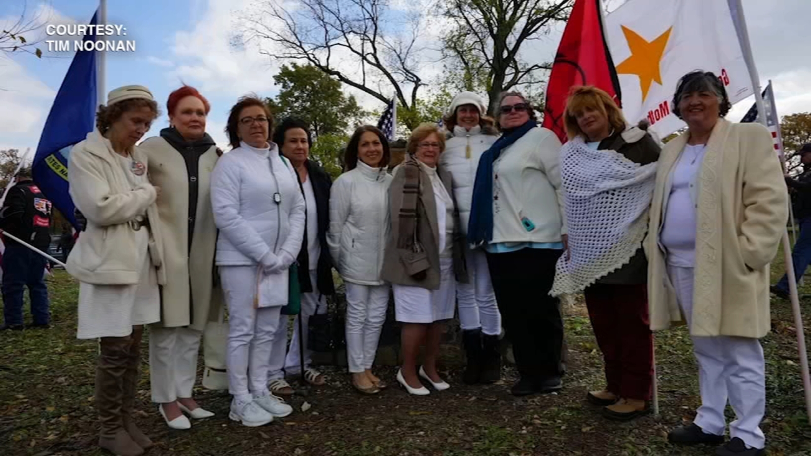 Gold Star mother, community restore WWI-era monument found in Dan Ryan ...