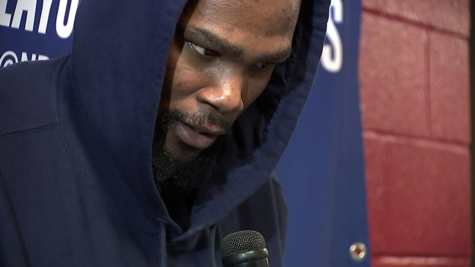 VIDEO: Kevin Durant talks with Mindi Bach after win over Pelicans ...