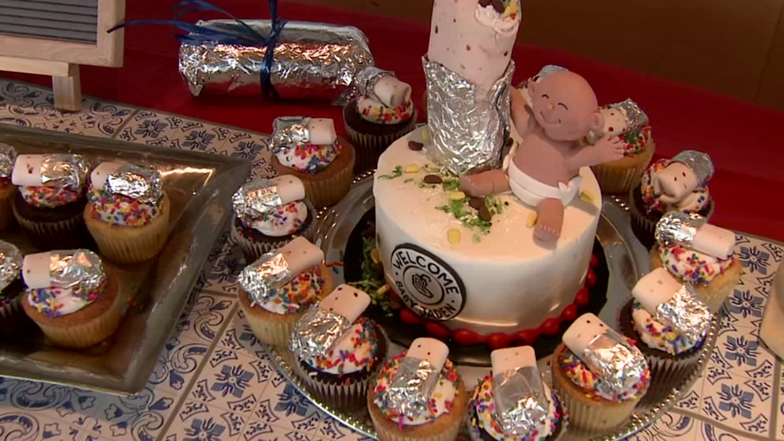 Baby born in Chipotle parking lot gets unique baby shower - ABC13 Houston