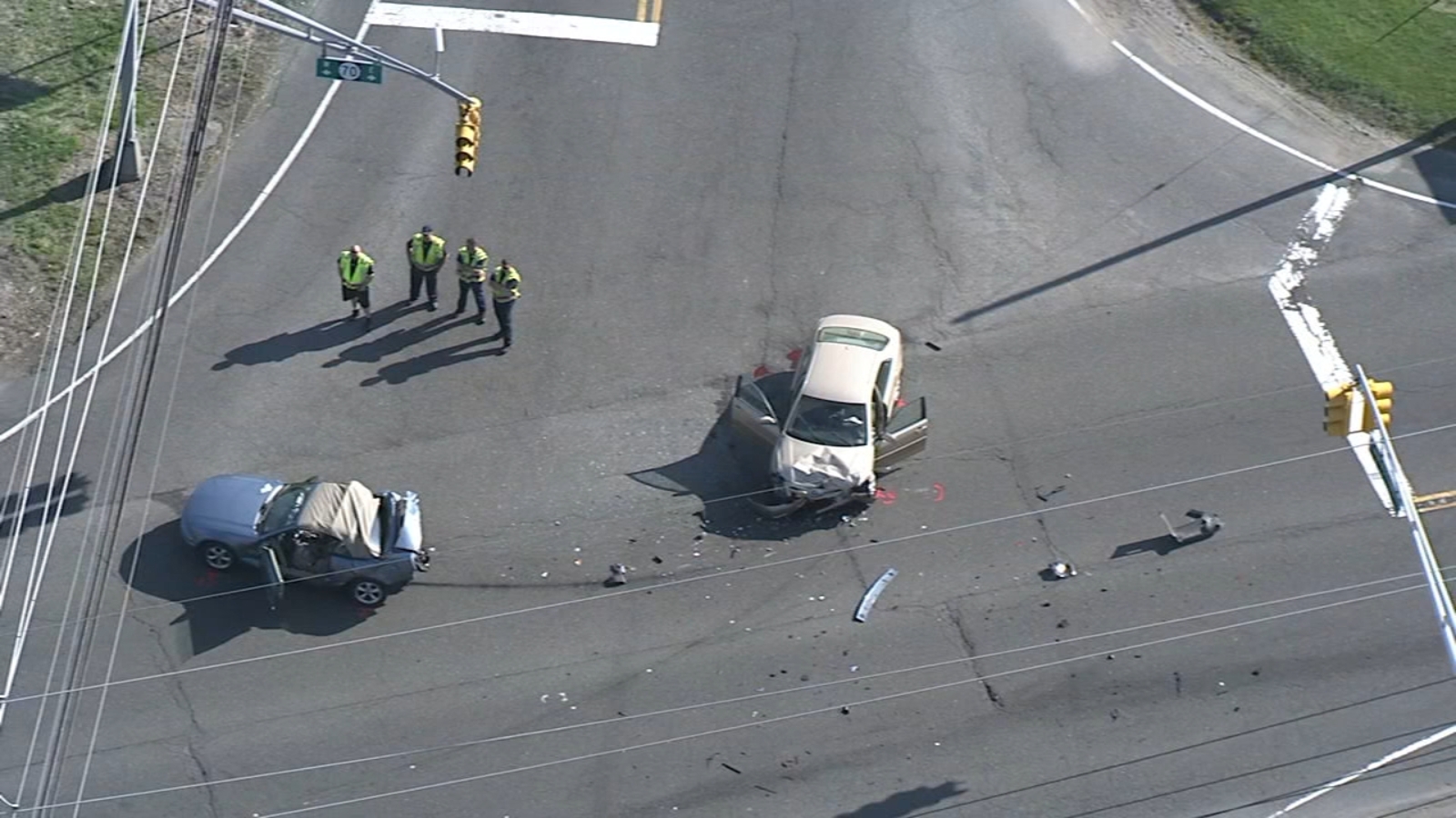 Crash on Route 70 in Medford, N.J. leaves at least 2 injured - 6abc ...