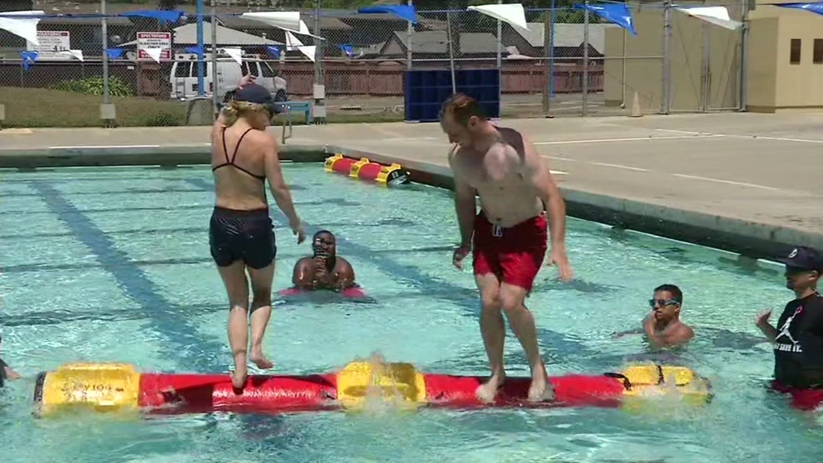 VIDEO: Want to try out a new sport? Dig your heels into log rolling ...