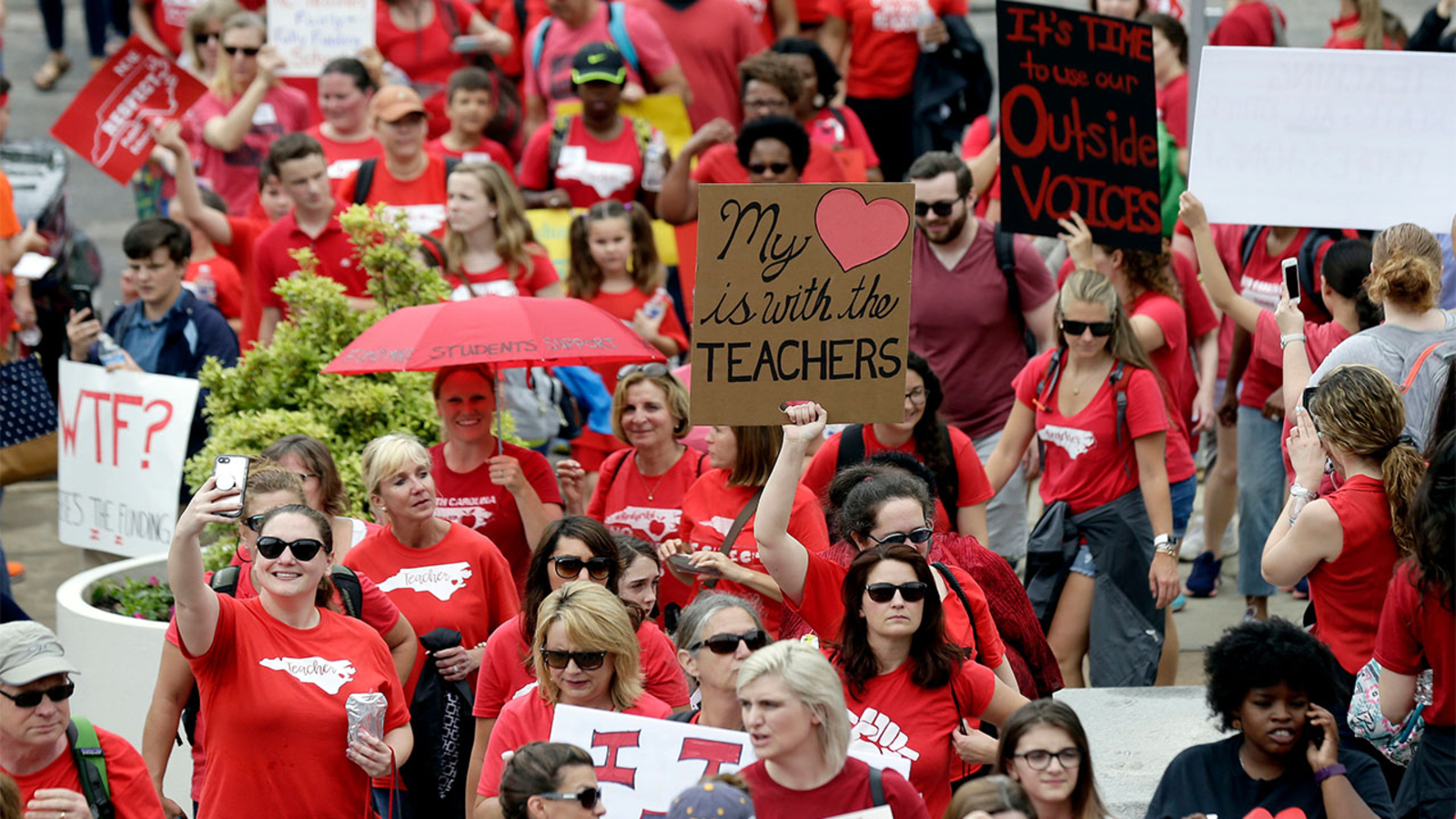 PHOTOS: March for Students, Rally for Respect - ABC11 Raleigh-Durham