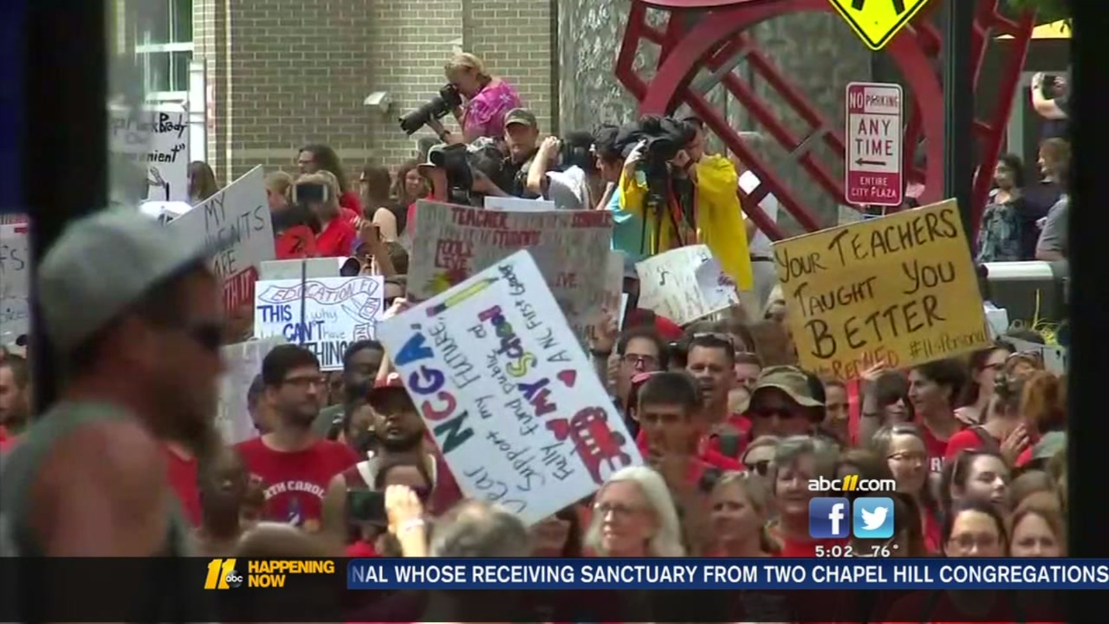 #Red4Ed organizer vowing fight not over - ABC11 Raleigh-Durham