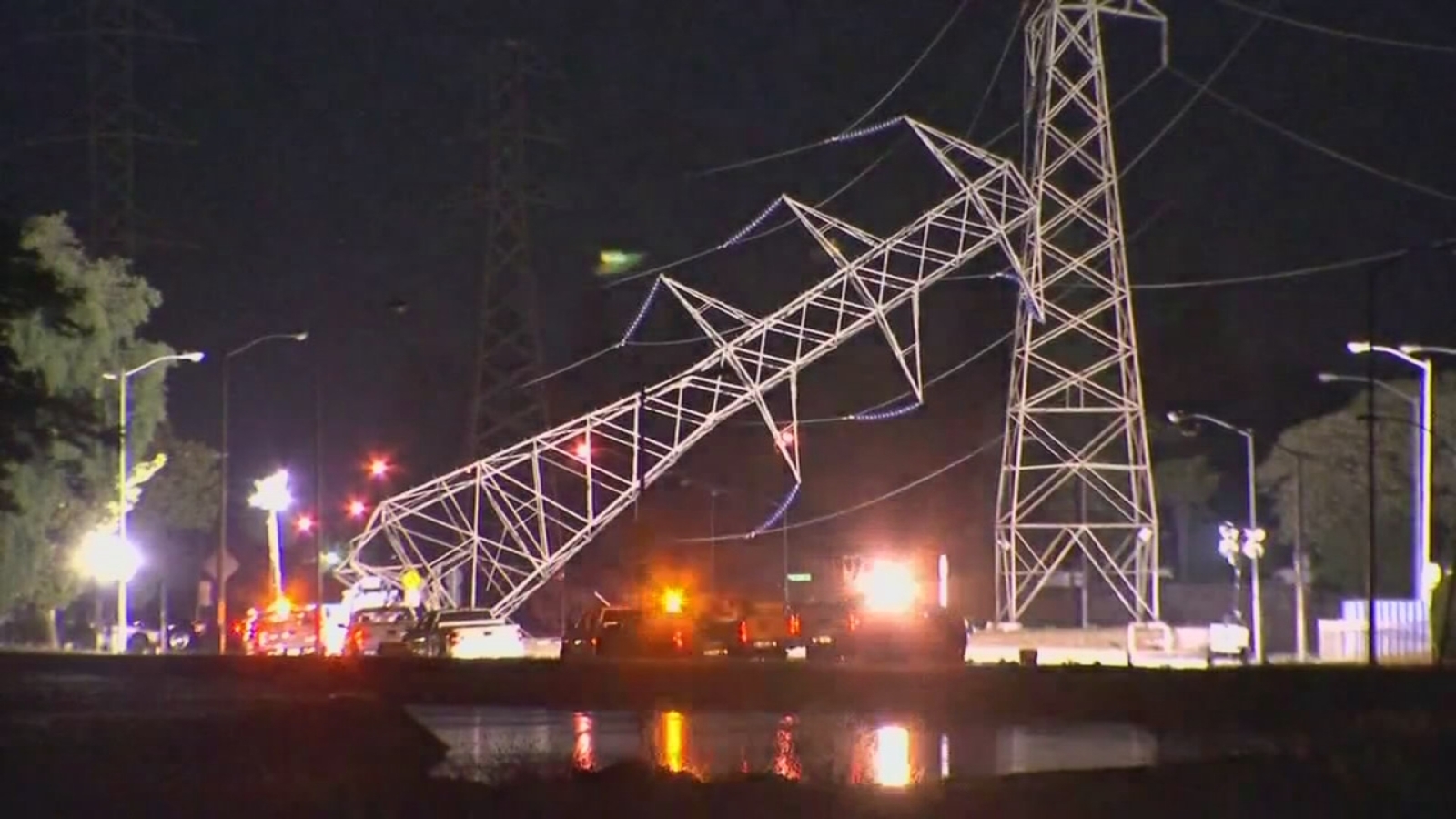 Power restored after deadly crash took out transmission tower in ...