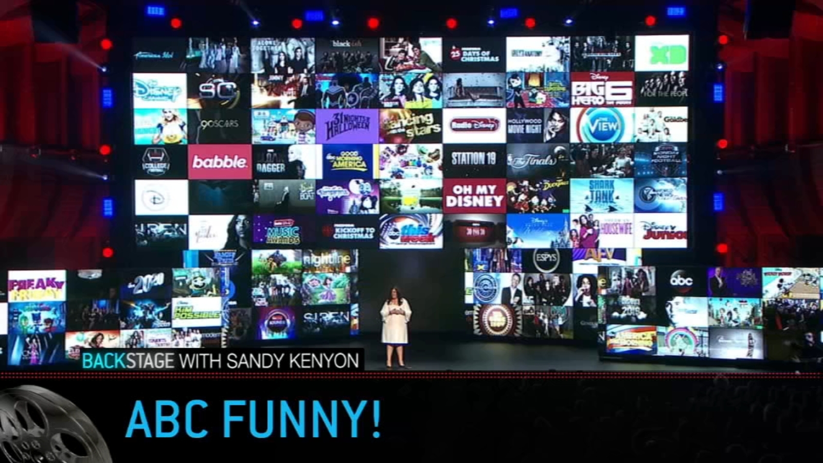 Backstage with Sandy Kenyon: ABC Funny! - ABC7 New York