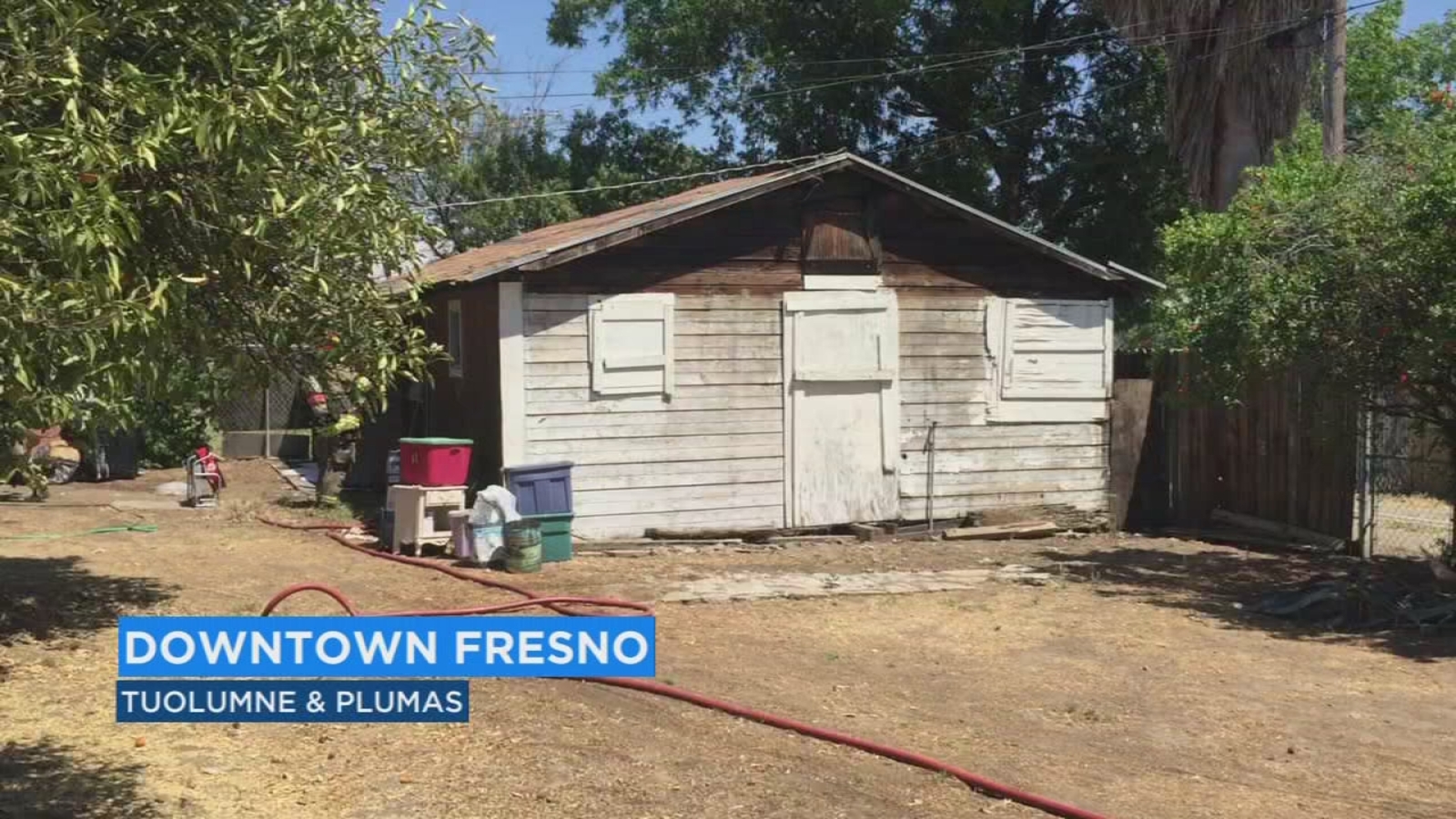Fresno Fire investigating garage fire in downtown Fresno - ABC30 Fresno