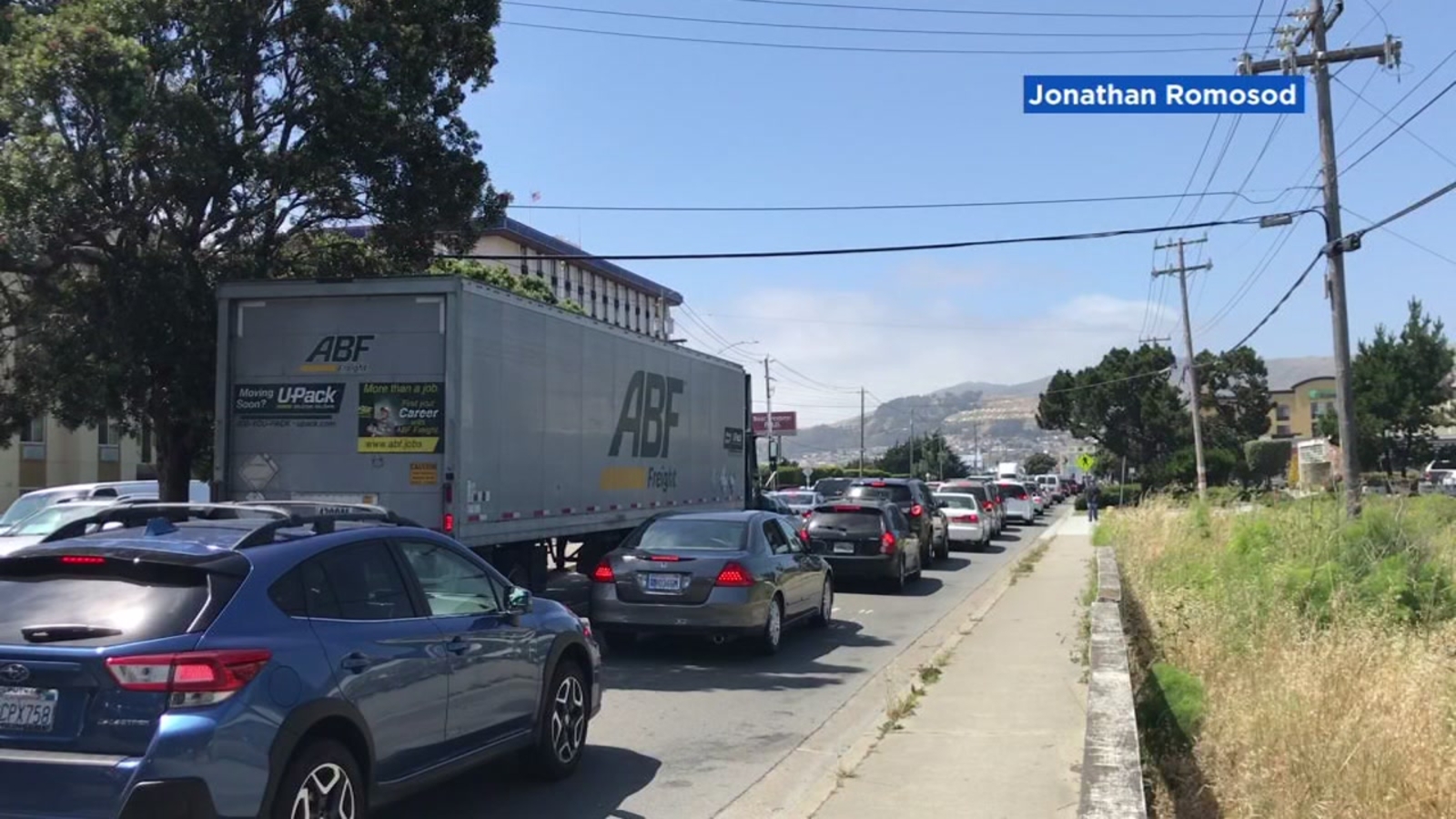 Bridge repair causes traffic nightmare in South San Francisco - ABC7 ...