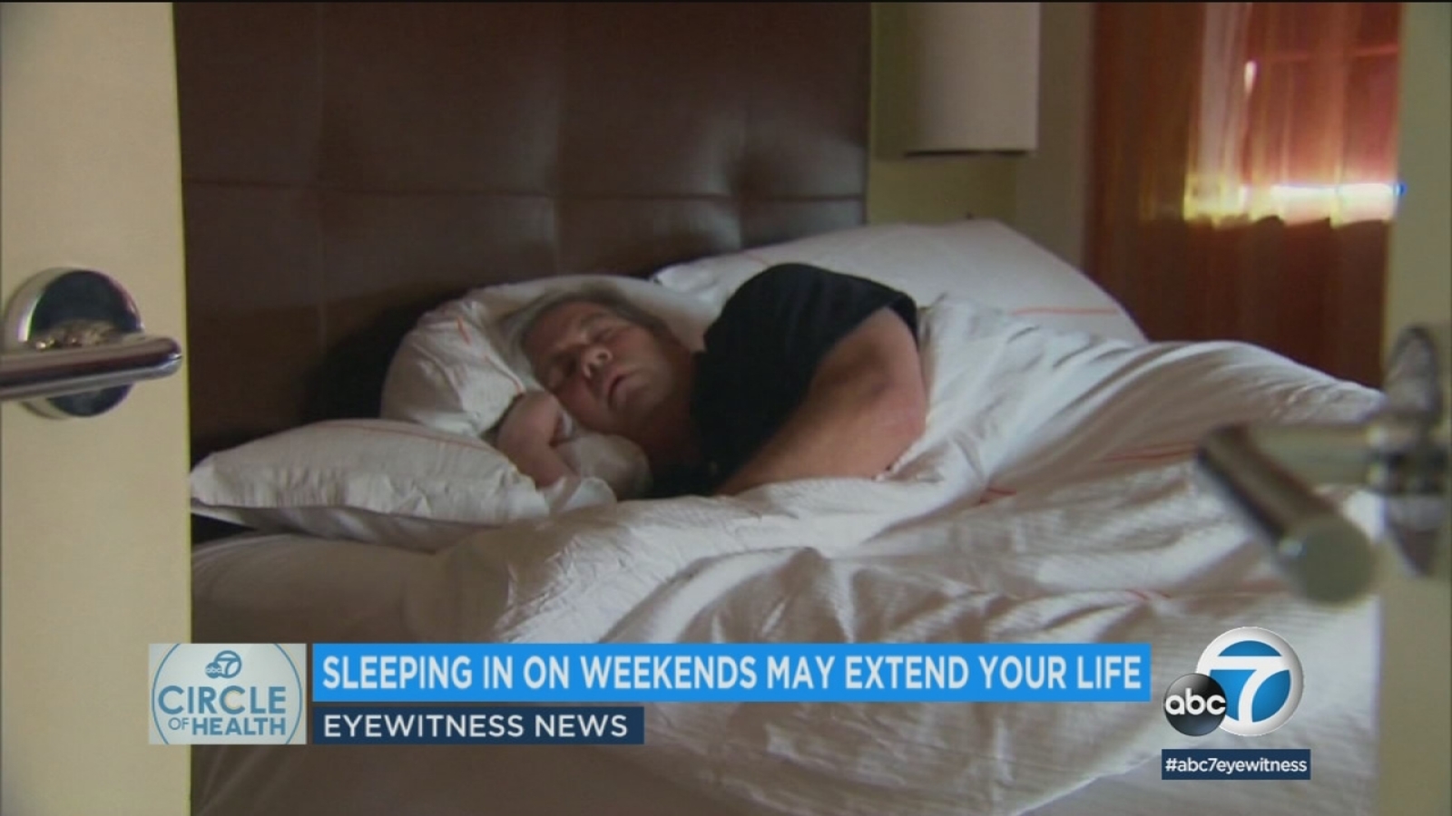 Sleeping in on days off may extend your life, study says - ABC11 ...