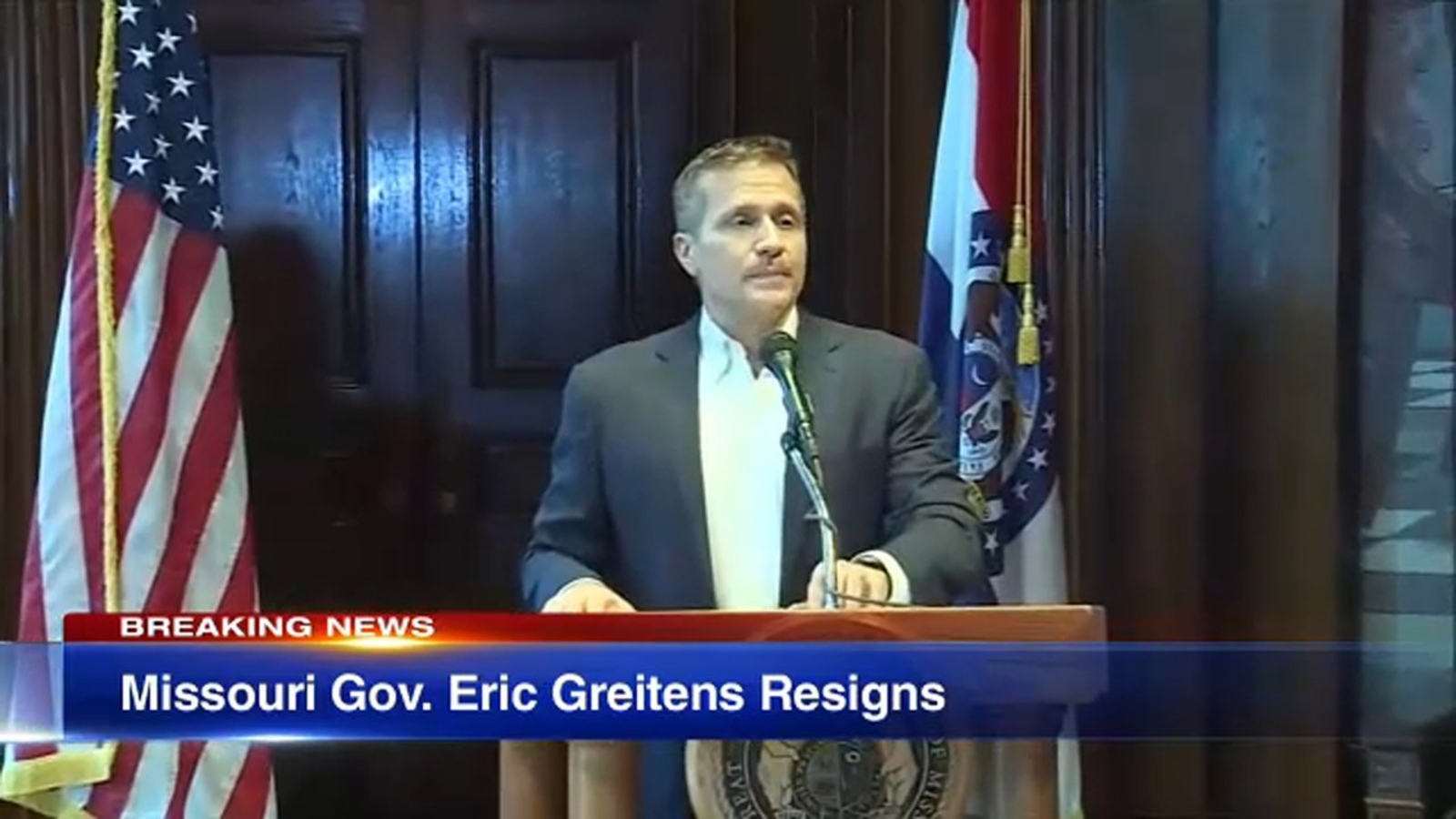 Eric Greitens, Missouri governor, resigns after facing possible ...
