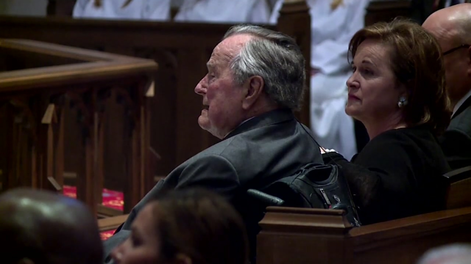 Former Pres. Bush in good spirits as he continues treatment over next ...