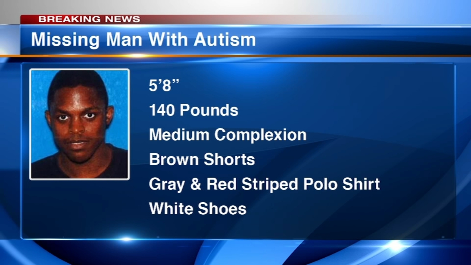 Nonverbal man with seizure disorder missing from South Shore - ABC7 Chicago