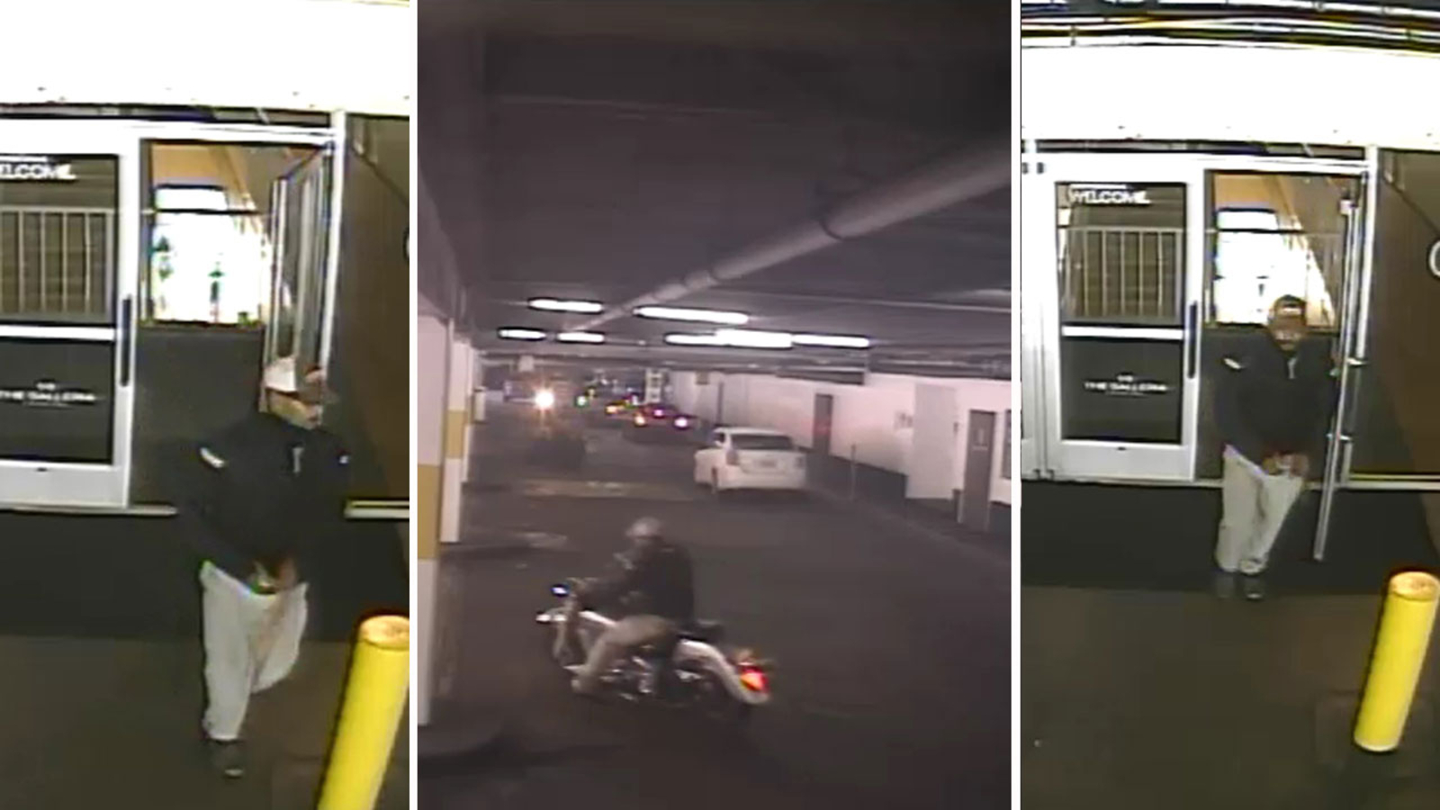 Fbi Biker Bandit Flashes Gun During Bank Robbery Inside The Galleria