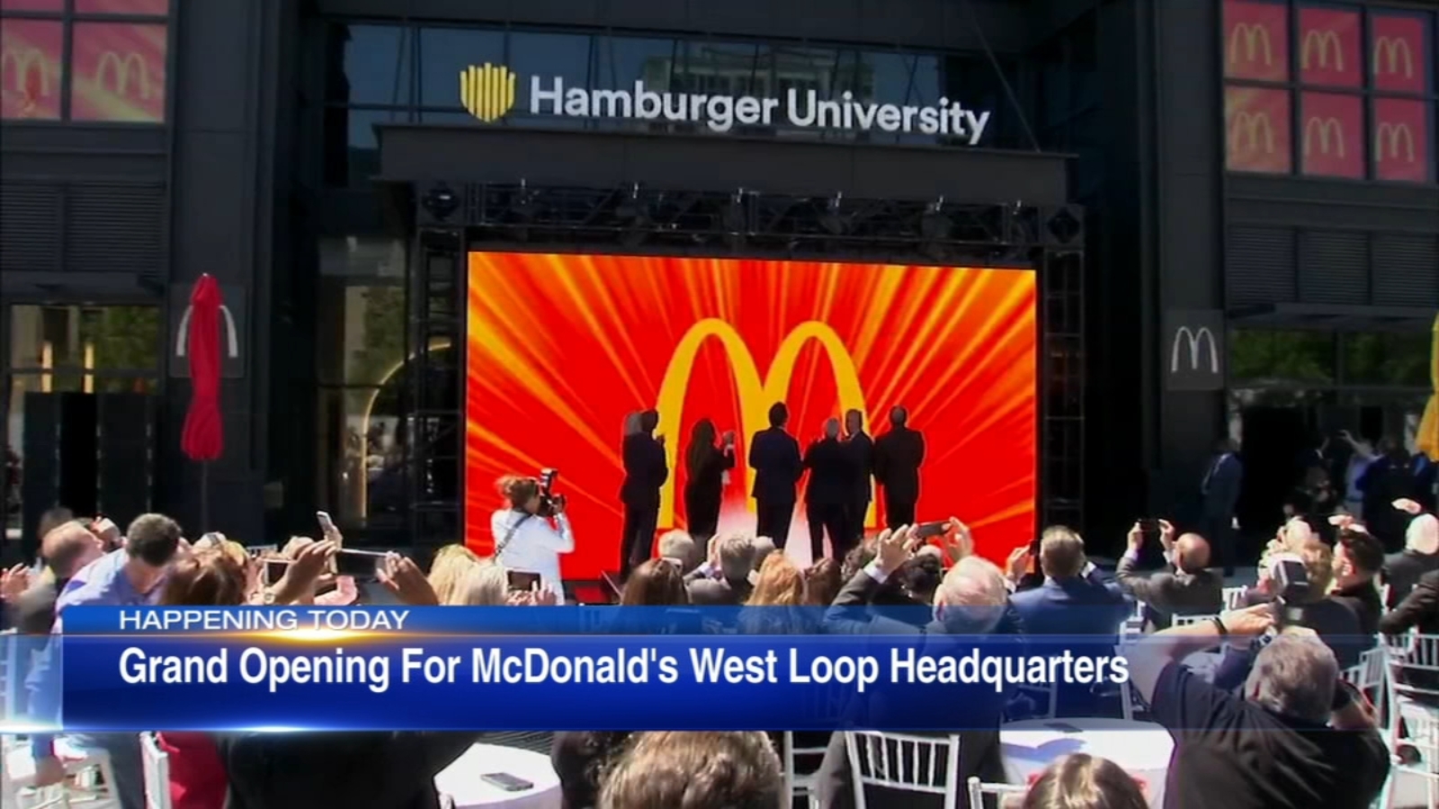 McDonald's celebrates grand opening of West Loop headquarters - ABC7 ...