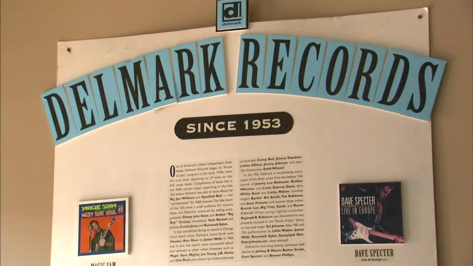 Behind the scenes at Delmark Records ahead of Chicago Blues Fest - ABC7 ...