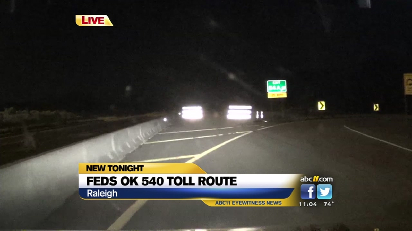'Complete 540' project receives final federal approval - ABC11 Raleigh ...