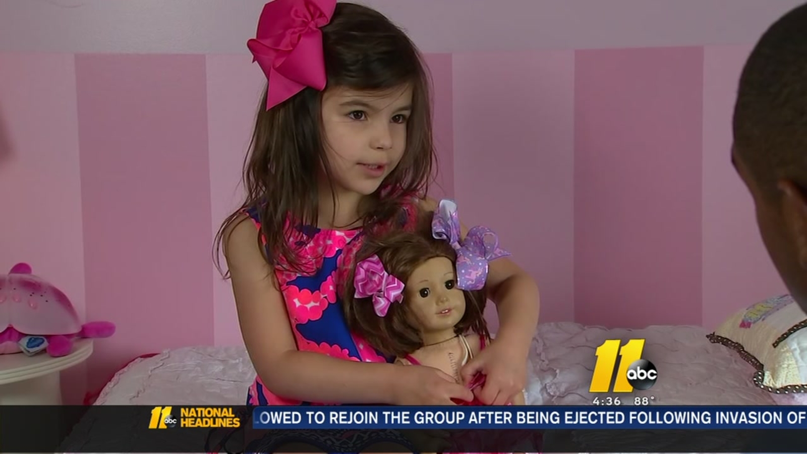 Duke doctors perform 'surgery' to give doll the same scar as North ...