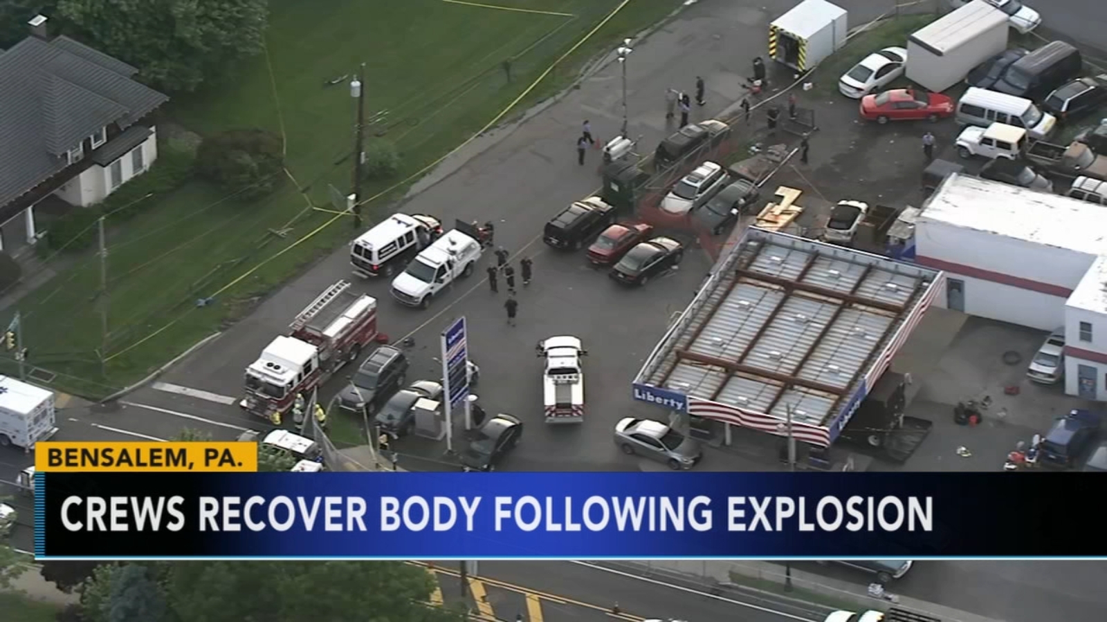 Crews recover body of man trapped in underground tank after Bensalem ...