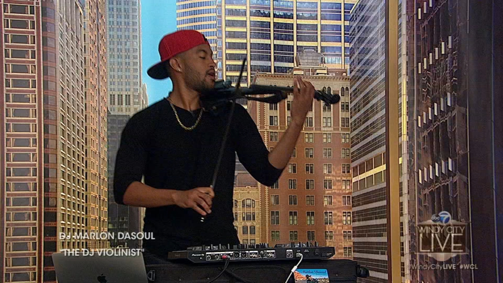 DJ Marlon Dasoul performs - ABC7 Chicago