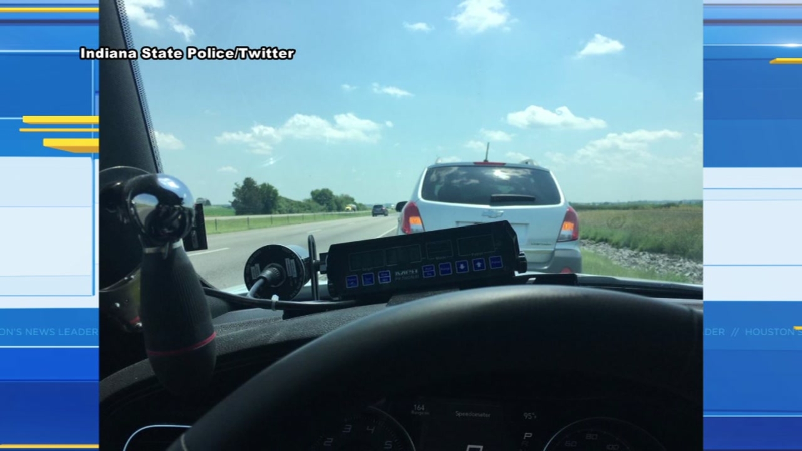Trooper praised for pulling over driver going too slow in left lane ...