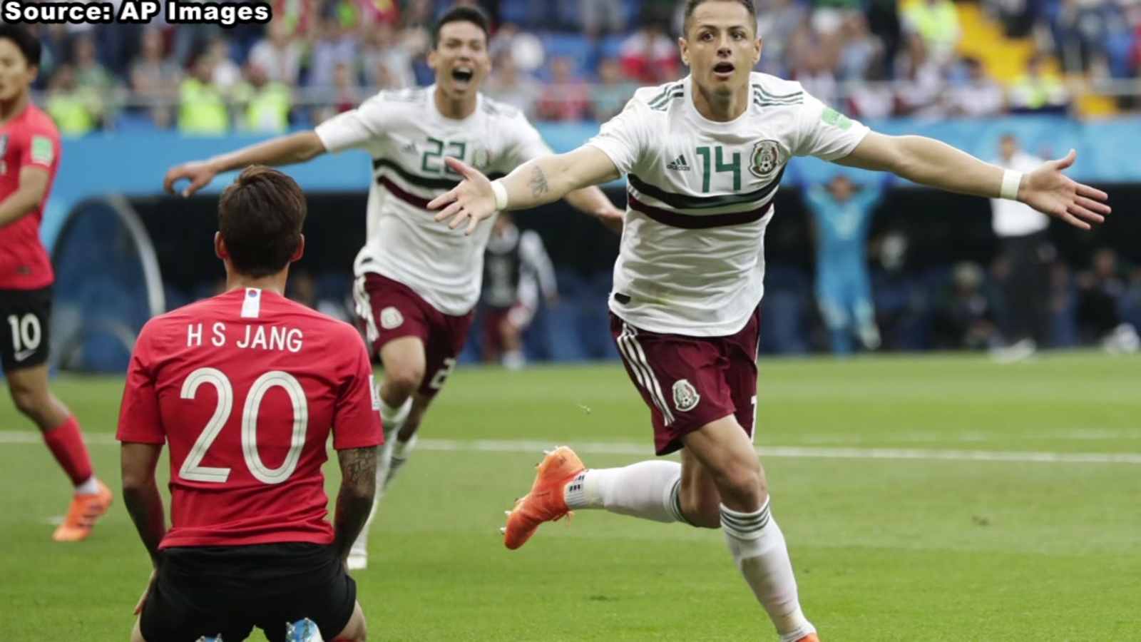 Mexico defeats South Korea 2-1 - ABC13 Houston